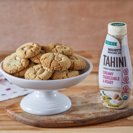 Organic Tahini in Squeeze Bottle – Ready-Made, Gluten-Free