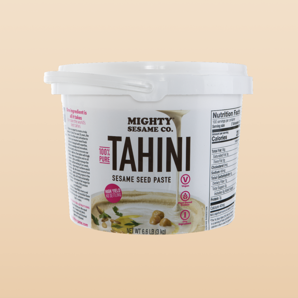 Classic 6.6lb Tahini Tub | Mighty Sesame Co.